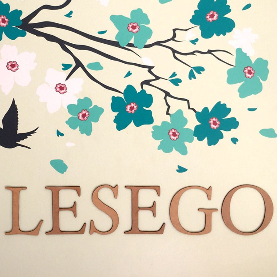 Formal Alphabet Letters in raw supawood - Fantastick